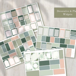 650 Botanical Digital Stickers BUNDLE, Pre-cropped Goodnotes Stickers ...