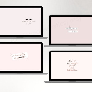 20 MINIMALIST Chic Quotes Desktop Wallpaper BUNDLE | Ultra HD 4K ...