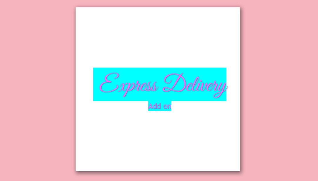 Express Delivery Upgrade: First Class Postage Add-on - Etsy