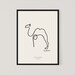 Picasso Camel Poster Camel Wall Art Abstract Sketch Picasso Art Camel Poster Physical Art Print ...
