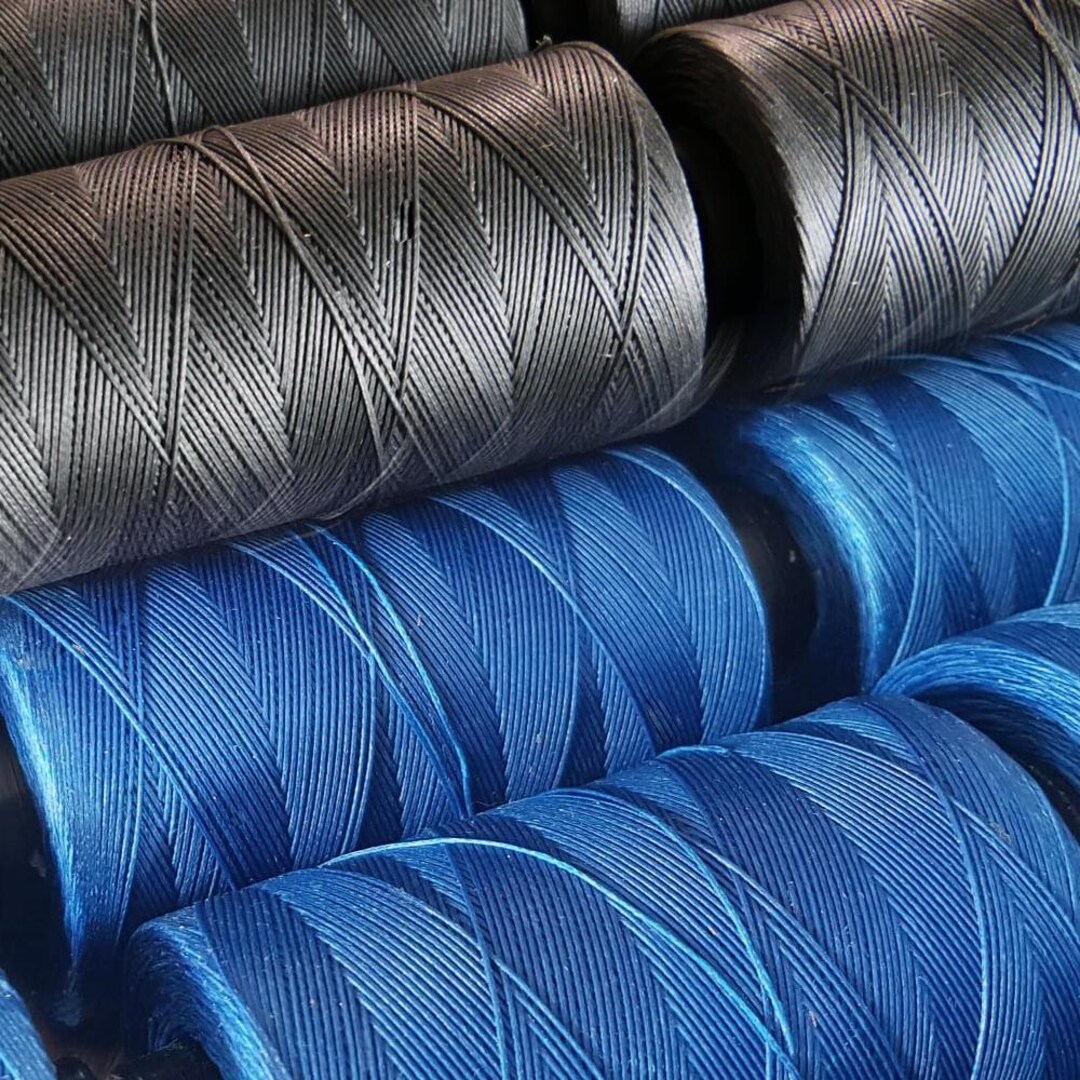 Italian SLAM Thread 0.6mm - Waxed, Braided Polyester Sewing Thread - Etsy
