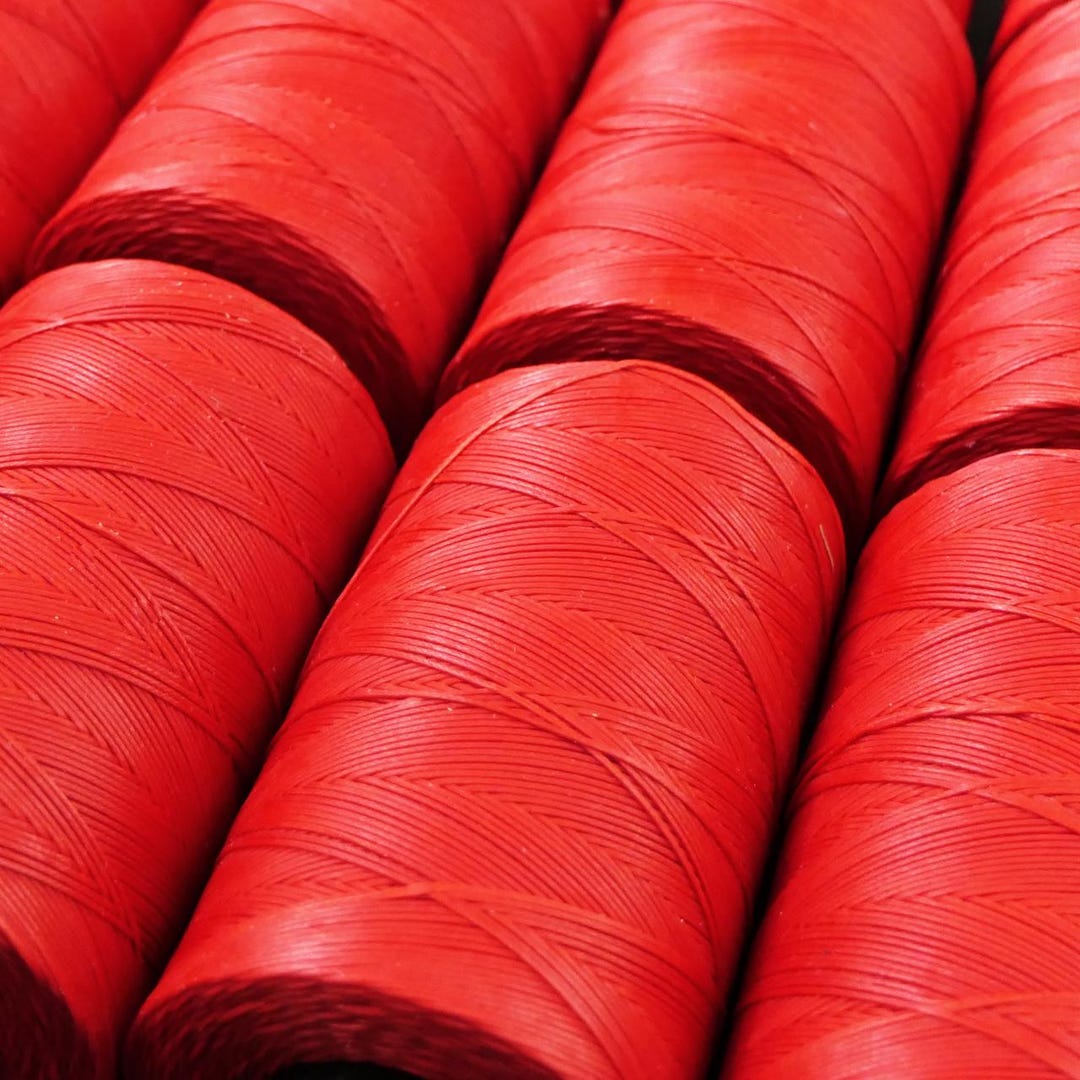 Italian SLAM Thread 0.8mm - Waxed, Braided Polyester Sewing Thread - Etsy