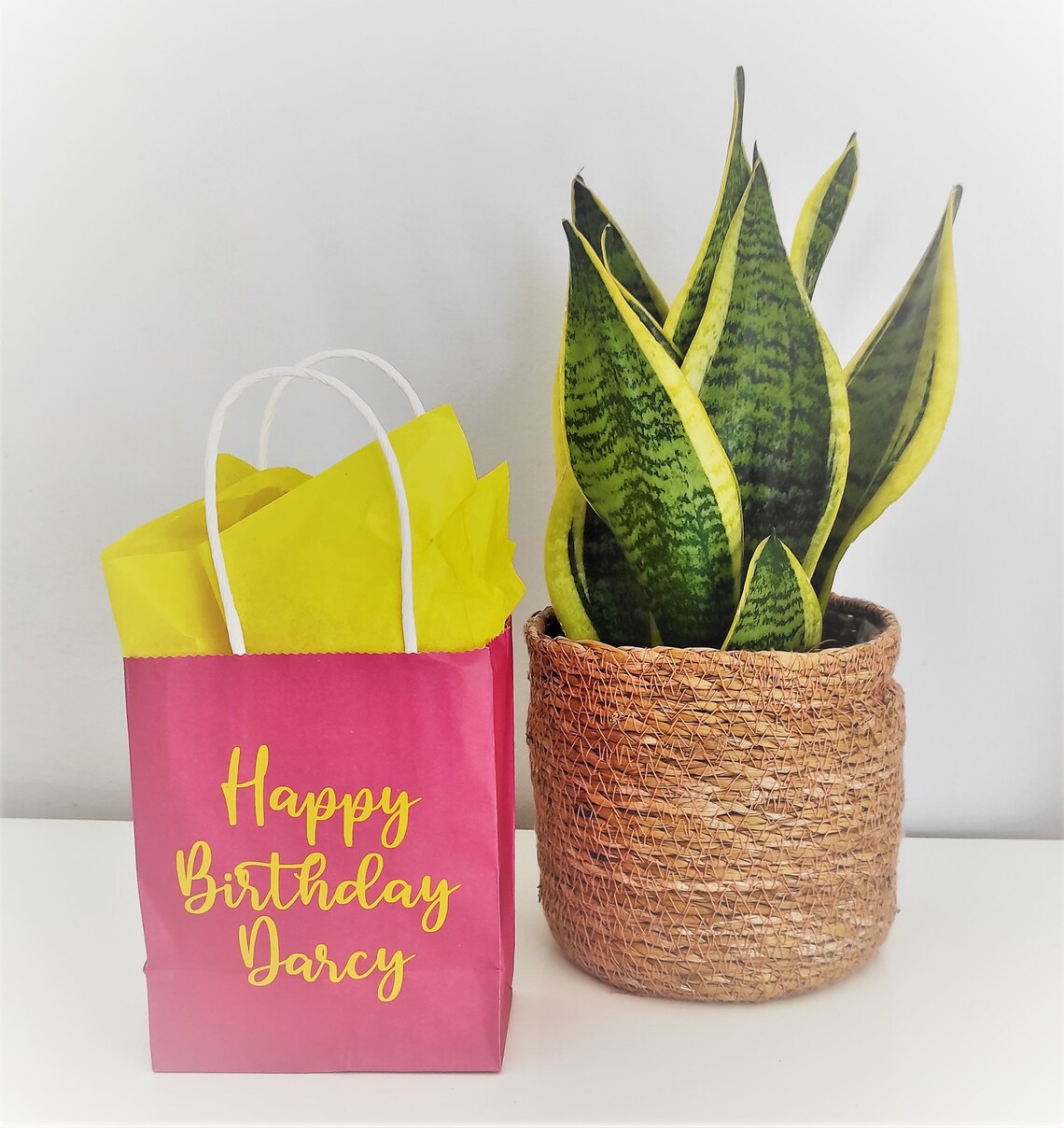Happy Birthday Name Sticker | Personalised Birthday Vinyl | Decal ...