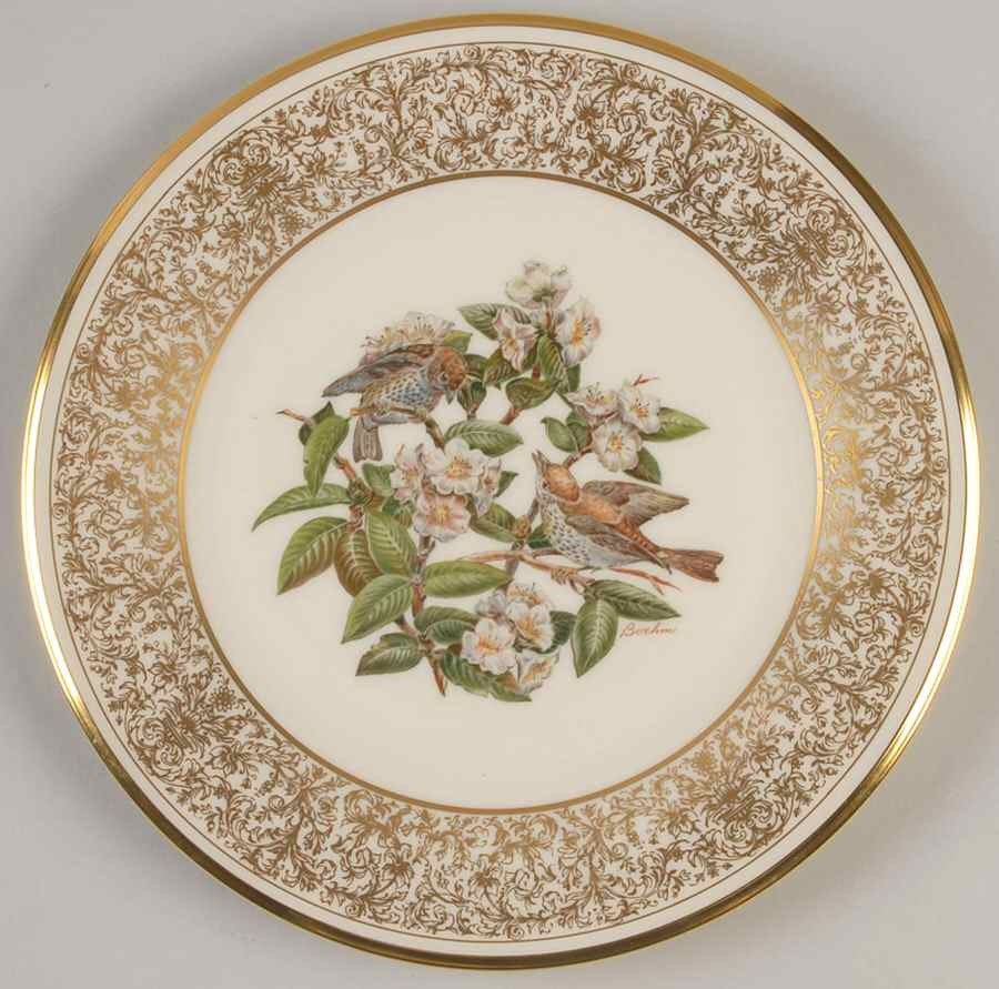 Lenox Collection of 12 Boehm Bird Plates/24 K Gold/replacement/gift - Etsy