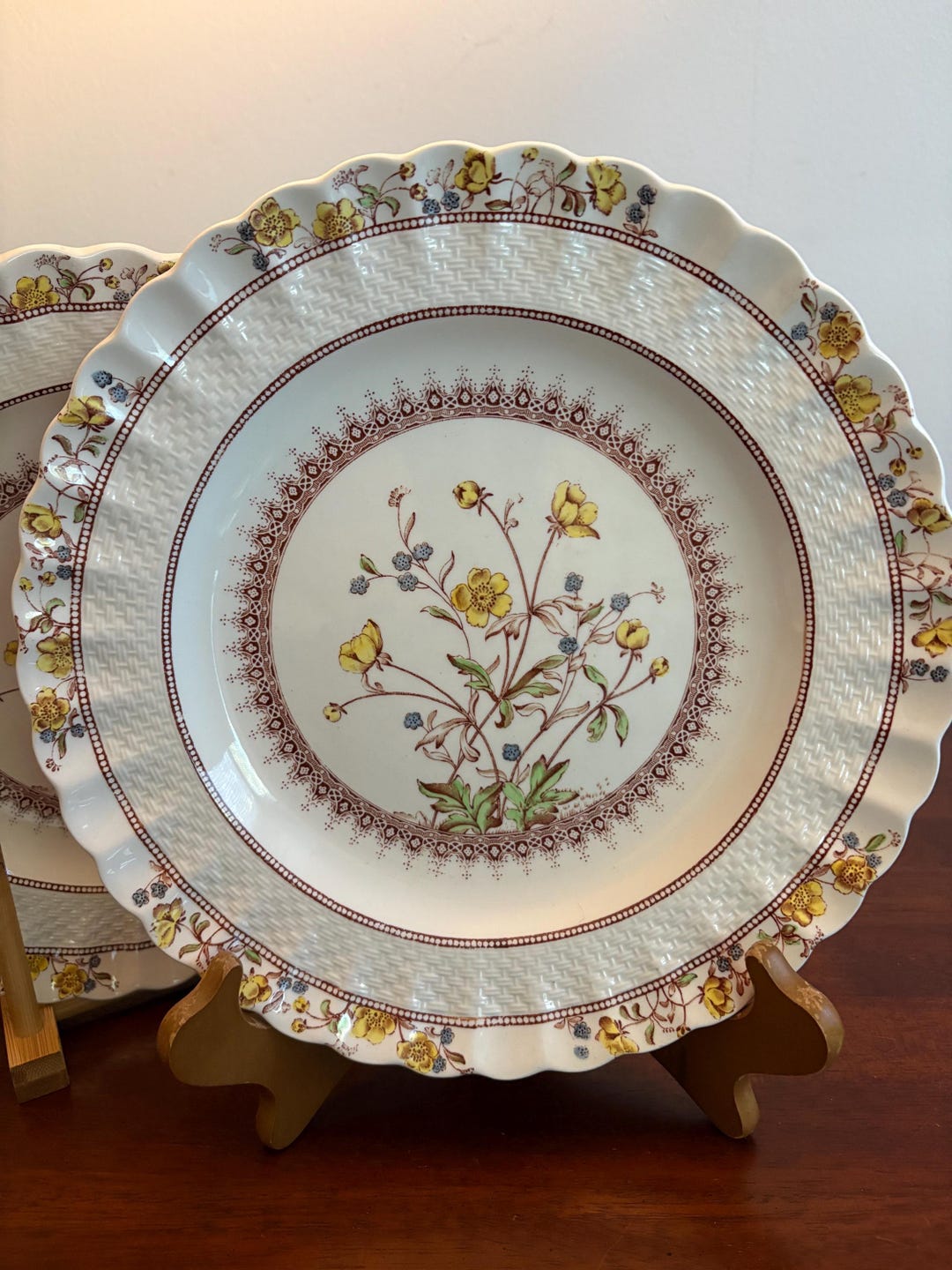 Copeland SPODE China Dinner Plate Pattern Buttercup - Etsy