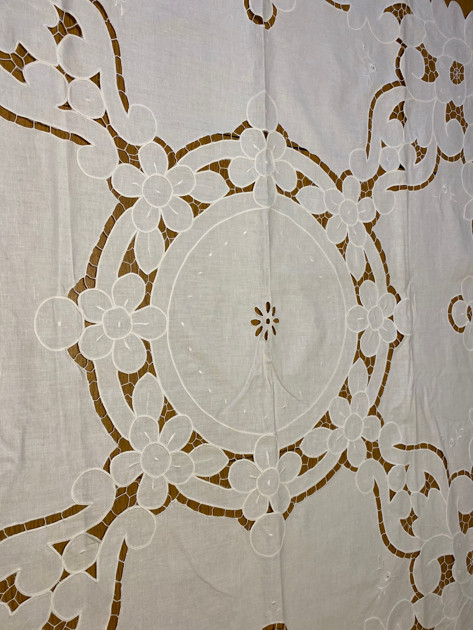 Vintage Square Madeira Lace/ 100% Baumwolle Cotton - Etsy