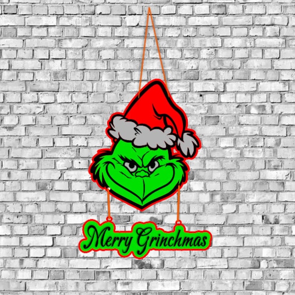 Laser Cut Grinch Decor - Etsy