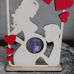 Echografie - Ultrasound Photo Frame - Baby in Belly. Lbrn Svg Ai and ...