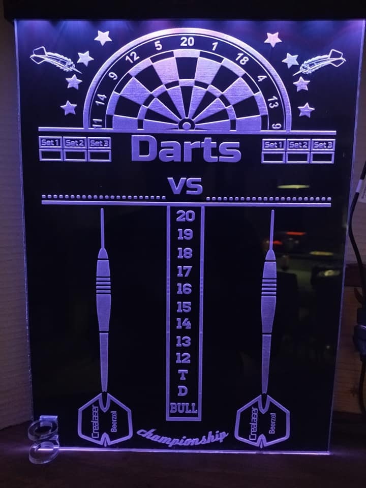 Led Darts Score Board Laser Gesneden Bestanden Lbrn Svg Dfx Ai ...