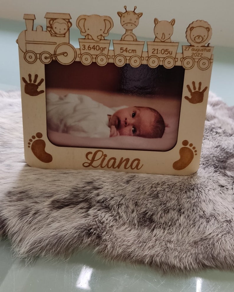 Newborn Pictureframe Laser Cut Files 3mm /download / Lbrn Svg - Etsy
