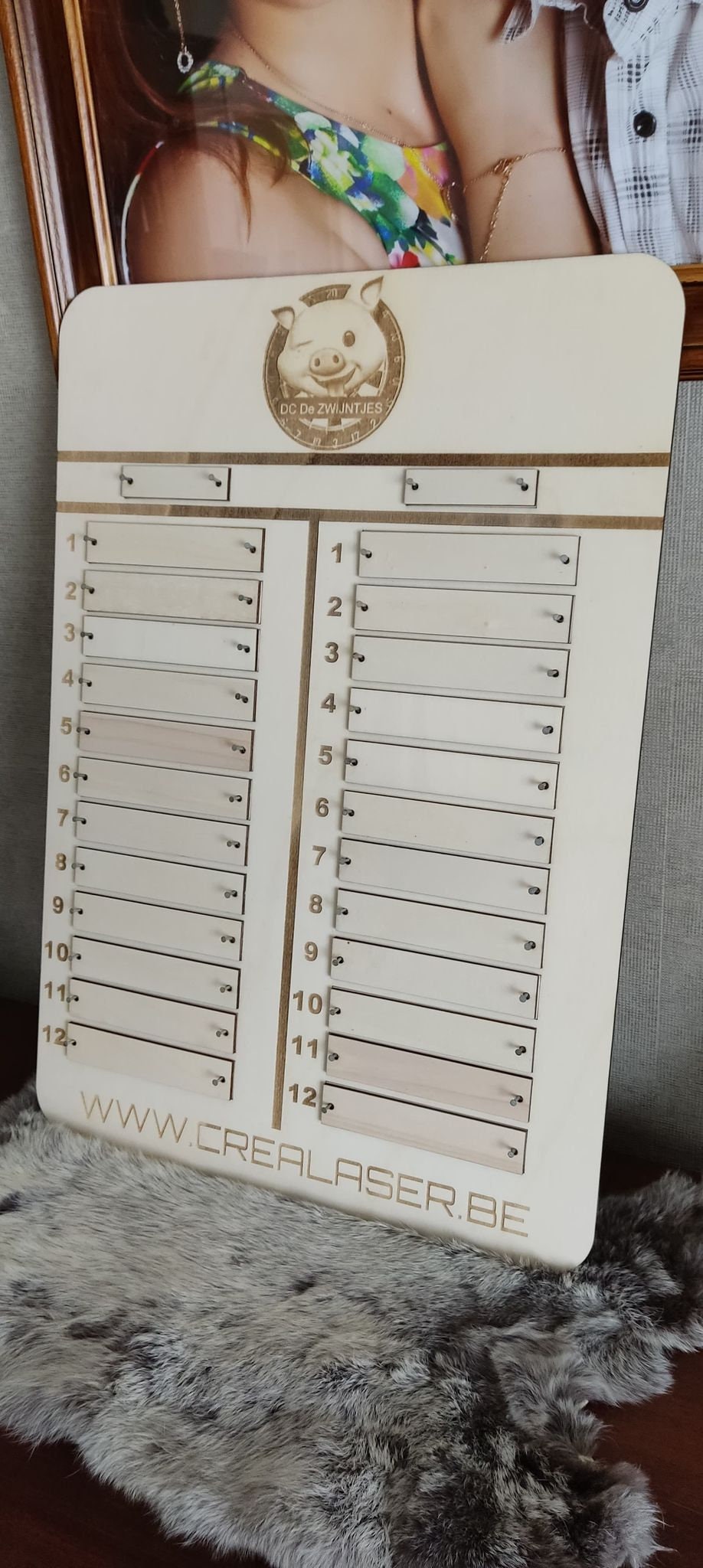 Darts Leaderboard Table Laser Ready Cut Files /svg Dfx Ai Lbrn Files ...