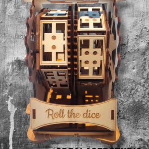 Dice O-MA-TIC Laser Cut Files / Download / Mechanical / Lbrn Svg Ai Dfx ...