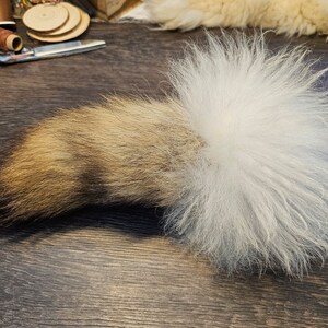 Beautiful Sheeps Wool Cat Toy With Coyote Tail. Handmade, All Natural ...