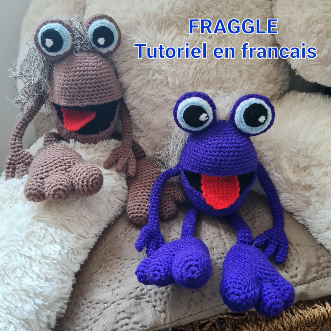 Pattern, Nice Monster Tutorial, Fraggle, Frog - Etsy