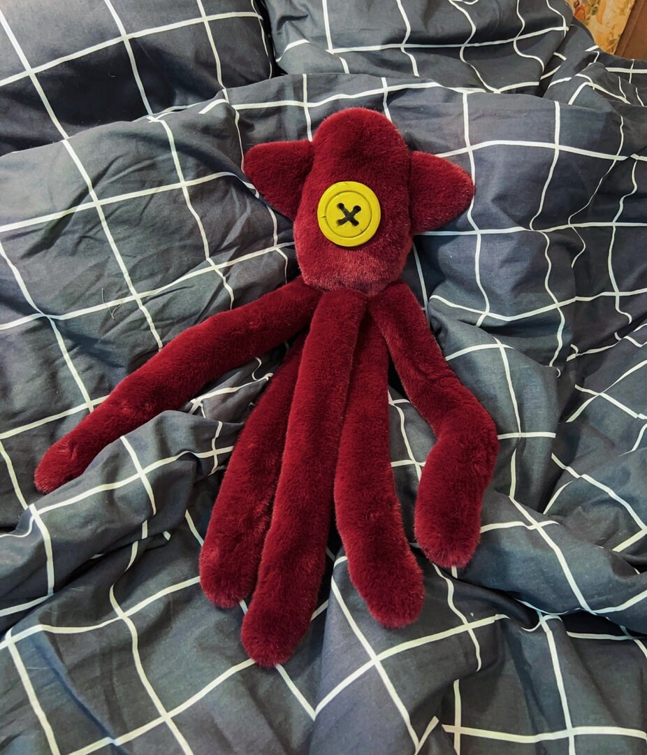 Red Plush Squid From Coraline TO ORDER - Etsy