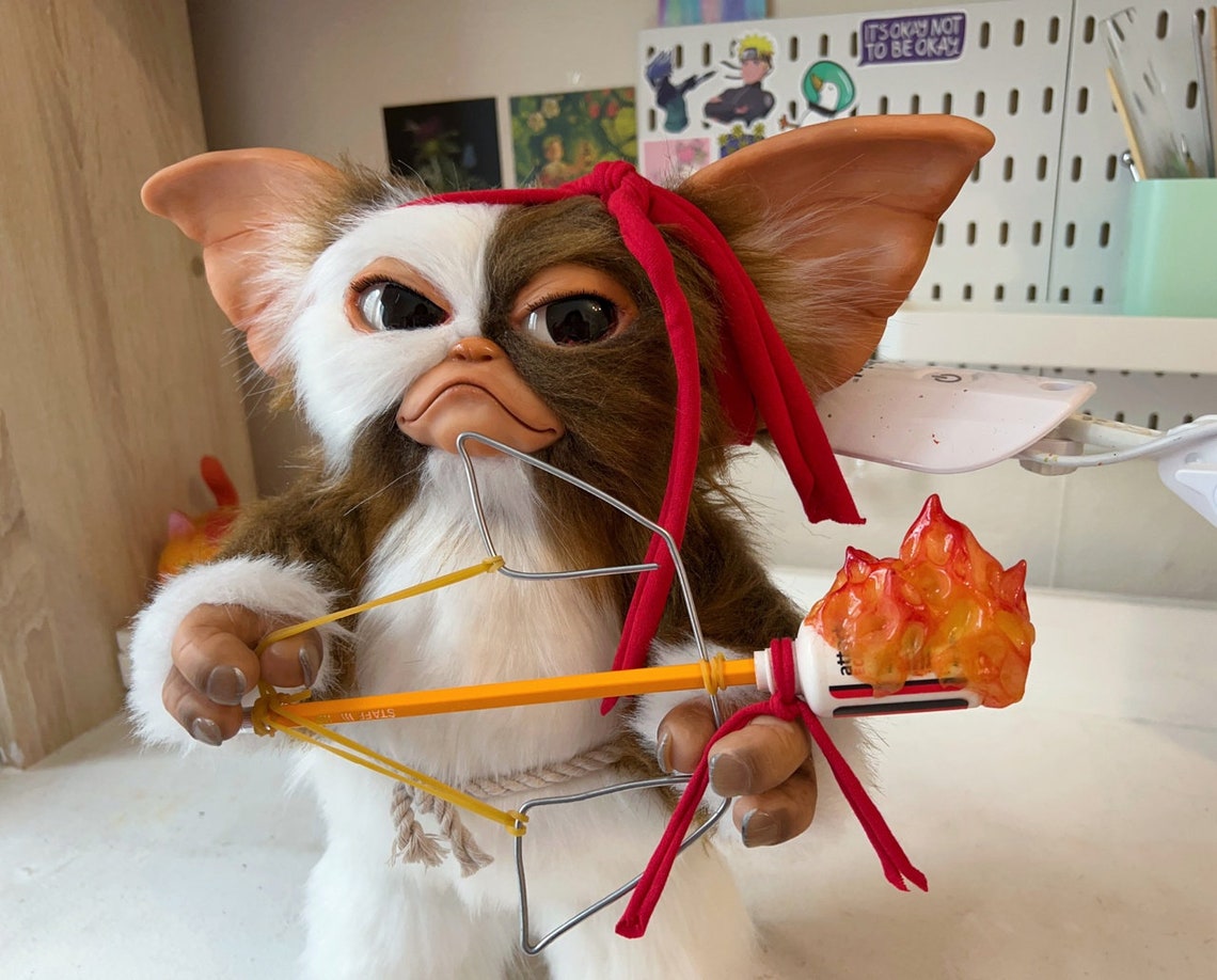 Gizmo Rambo TO ORDER Doll Gremlins Plush Toy Mogwai Gizmo Toy - Etsy