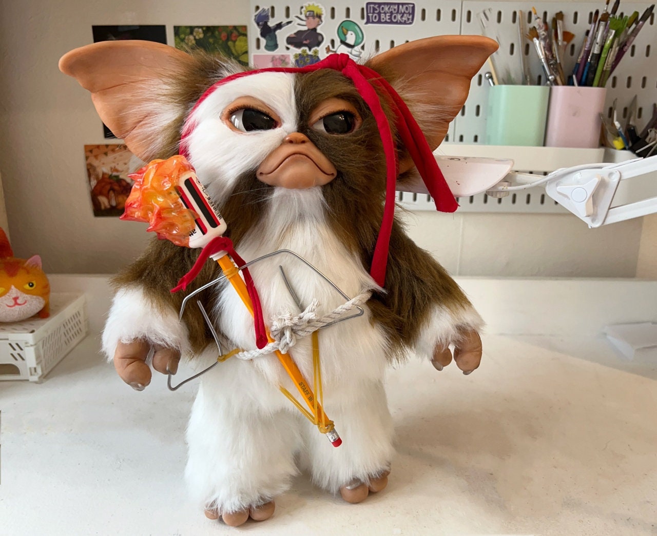 Gizmo Rambo TO ORDER Doll Gremlins Plush Toy Mogwai Gizmo Toy - Etsy