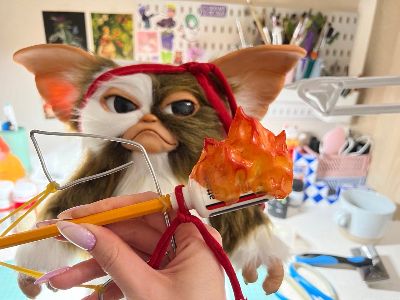 Gizmo Rambo TO ORDER Doll Gremlins Plush Toy Mogwai Gizmo Toy - Etsy