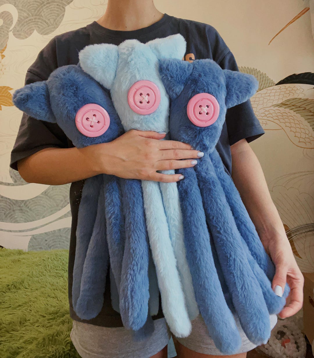 Squid Plush Squid From Coraline TO ORDER - Etsy