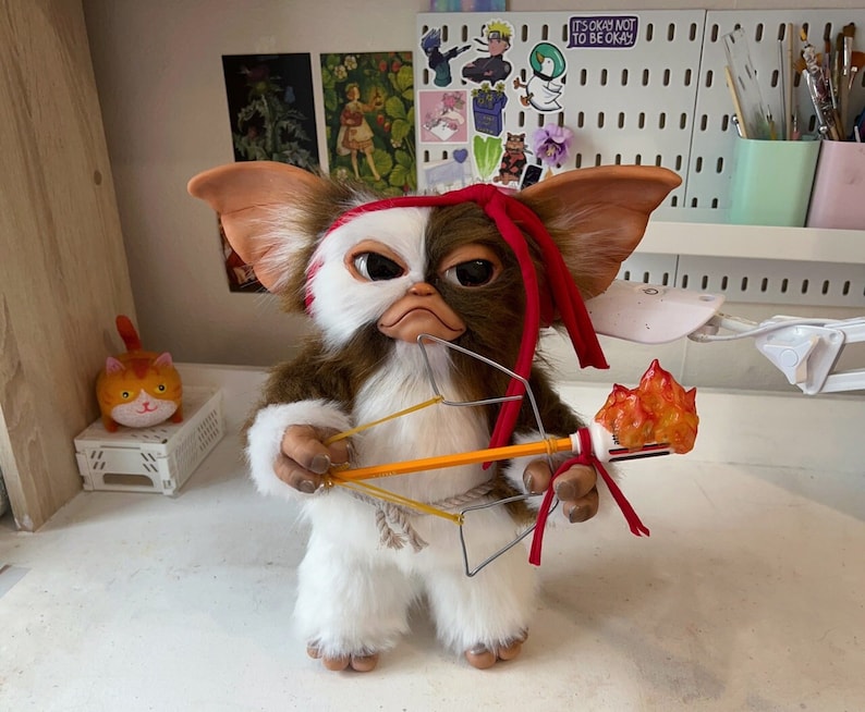 Gizmo Rambo TO ORDER Doll Gremlins Plush Toy Mogwai Gizmo Toy - Etsy