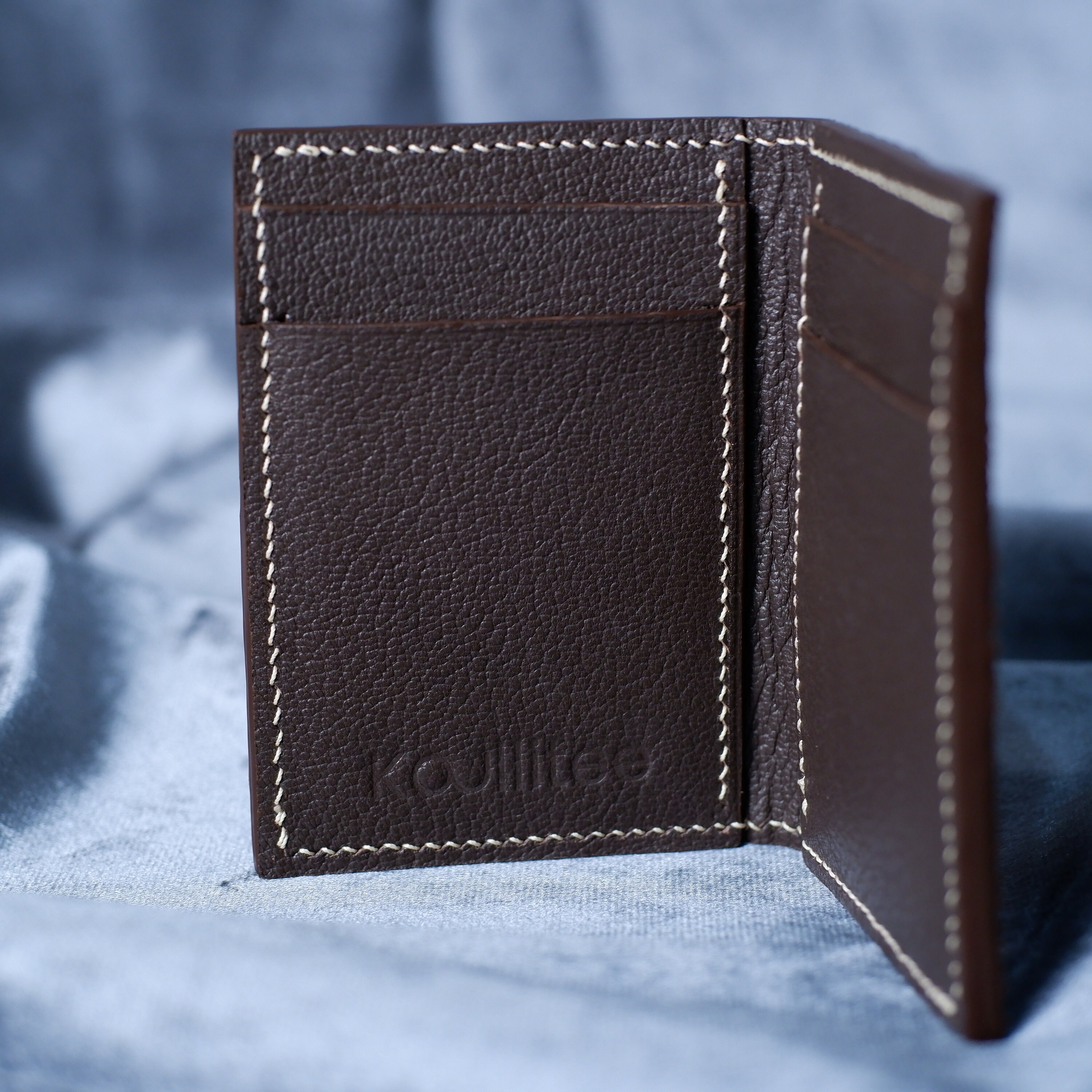 Luxurious Handcrafted Stingray Leather Wallet With Chevre Accents ...