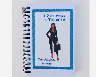 Zeta Phi Beta Notebook - Etsy