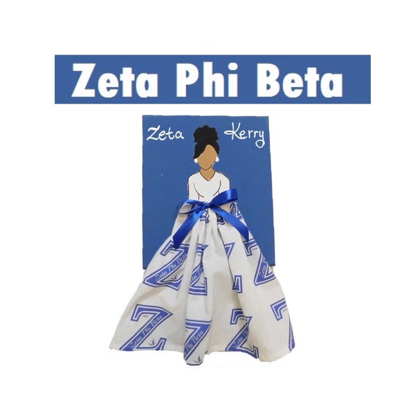 Zeta Phi Beta Sorority Fabric Etsy