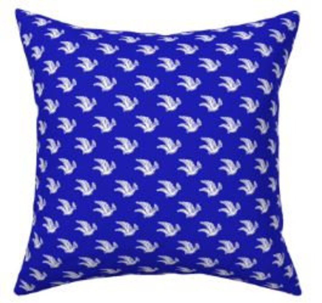 Sigma Fraternity Blue and White Doves 14 Stuffed Sofa Pillow - Etsy