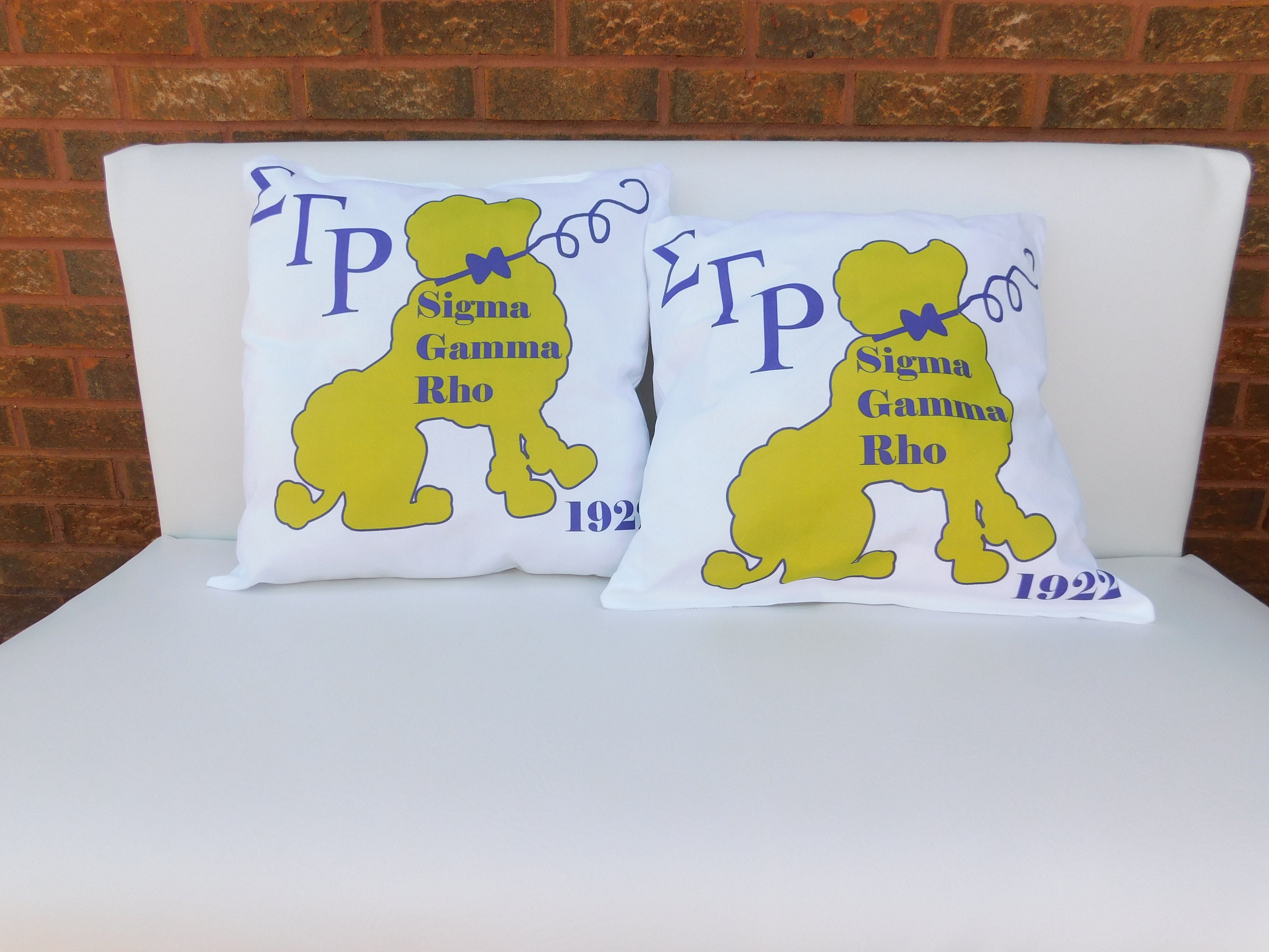 Sigma Gamma Rho Sorority 14 Stuffed Sofa Pillows - Etsy