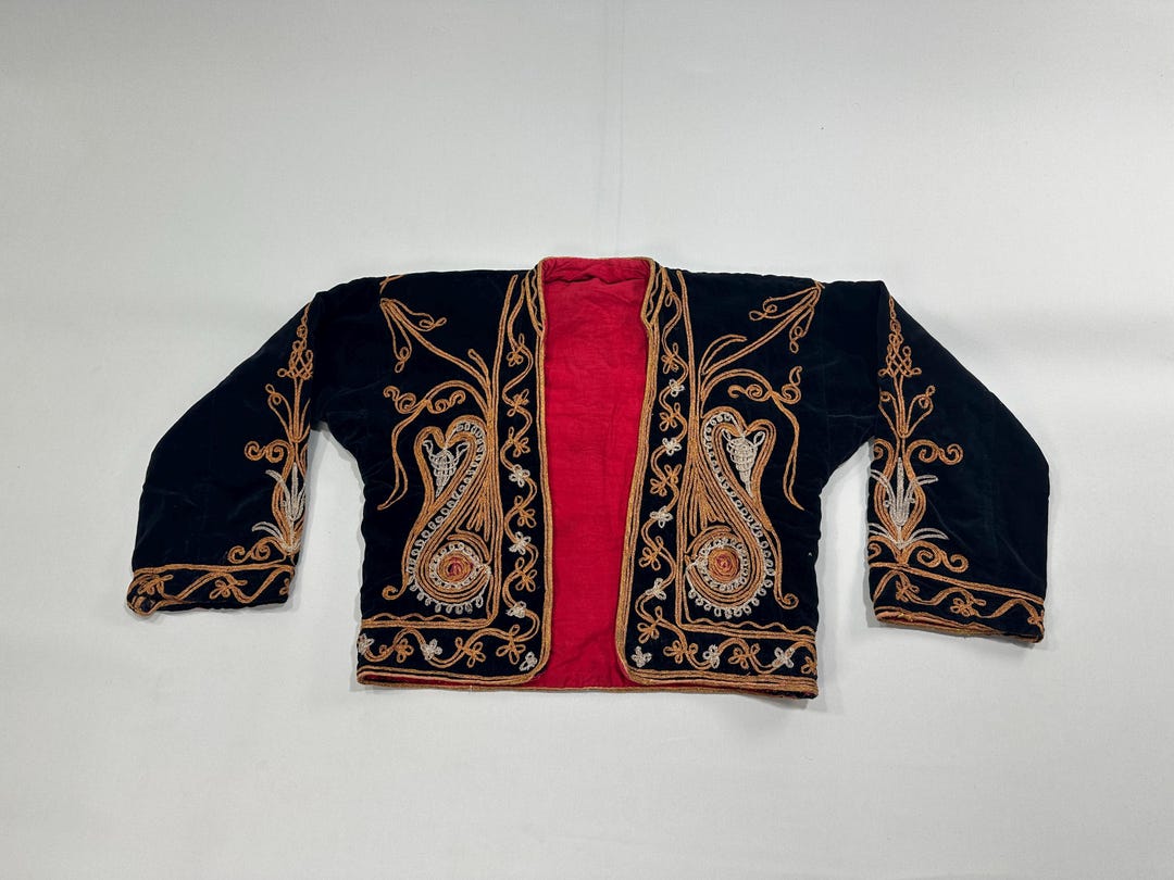 19. a Special Ottoman Jacket Worn in the Century, Antique Vintage ...