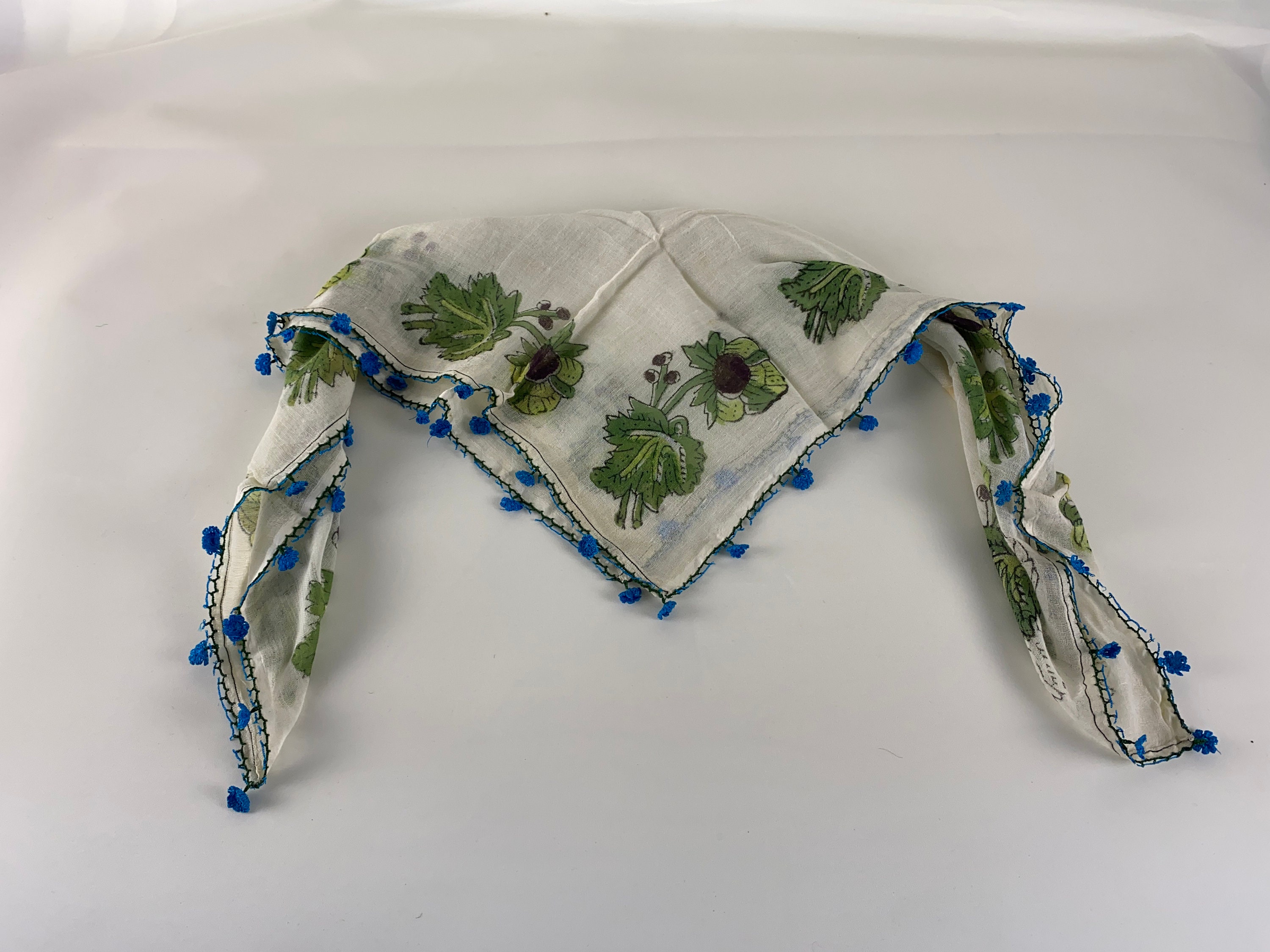 Woodblock Scarf Turkish Headscarf Hair Band Head - Etsy