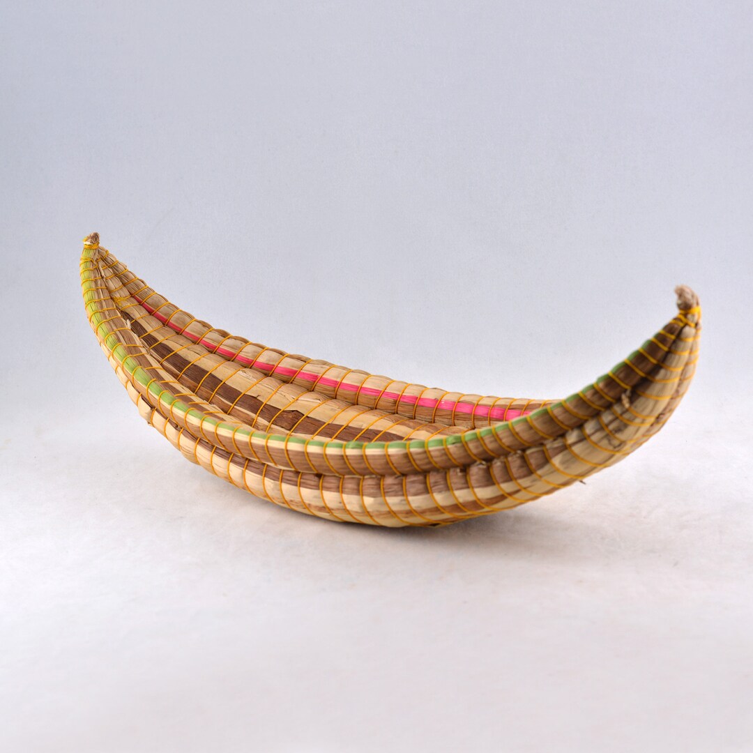 Andean Culture Lake Titicaca Aymara Indigenous Handwoven Reed Boat ...