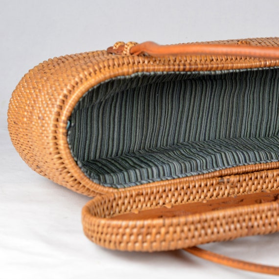 Vintage Southeast Asian Tropical Style Rattan Weaving… - Gem