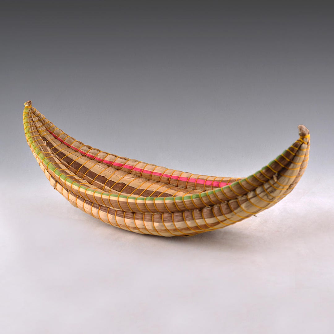 Andean Culture Lake Titicaca Aymara Indigenous Handwoven Reed Boat ...