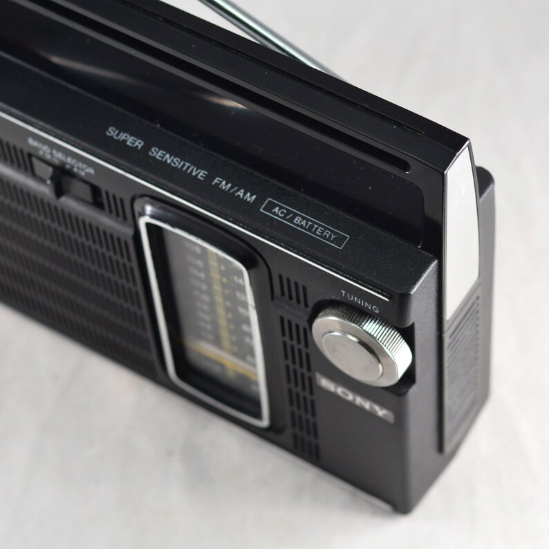 Vintage Sony TFM-7150W FM/AM 2 Bands Radio 10 Transistor - Etsy