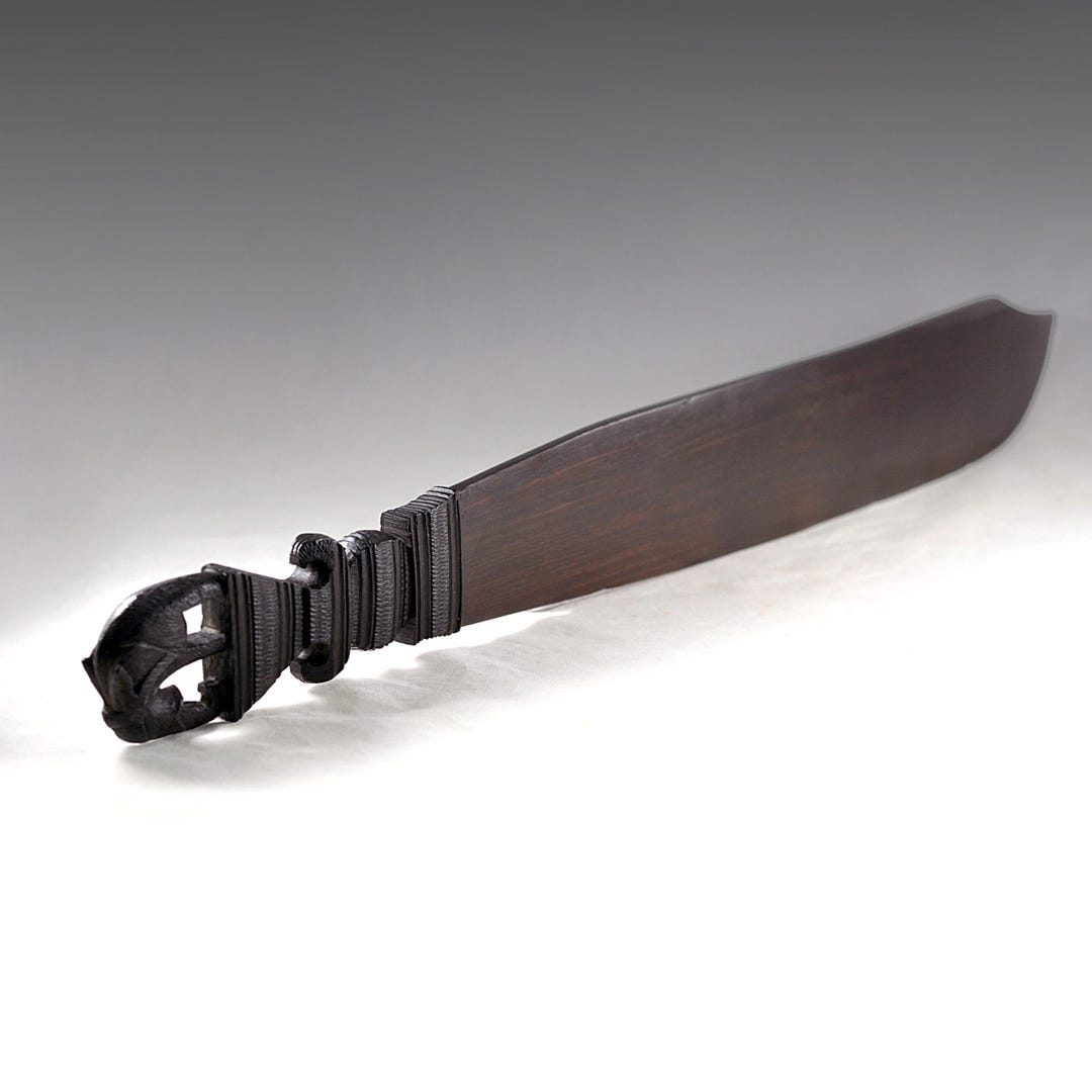 Detailed Vintage African Tribal Art Hand Carved Ironwood (ebony ...