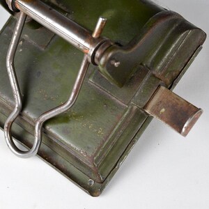 Rare Antique Cast Iron Paper Hole Punch Old Perforator Working Made in ...