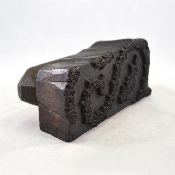 Carved Wood Block - Etsy