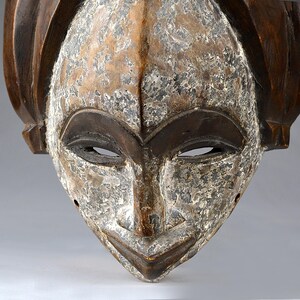 Traditional African Art Gabonese Punu Tribal Art Handmade Ritual ...