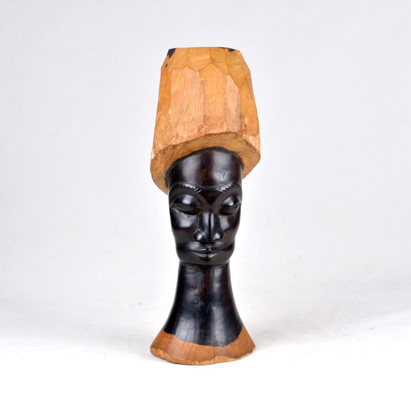Ebony Head Sculpture - Etsy