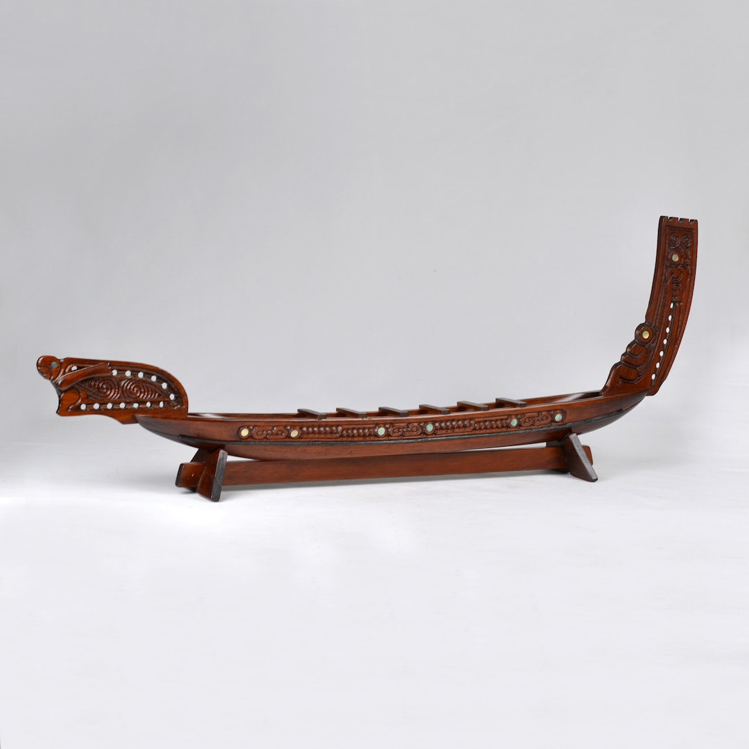 Vintage Oceanic Pacific Islands Polynesian Tribal Art Hand Carved Maori ...