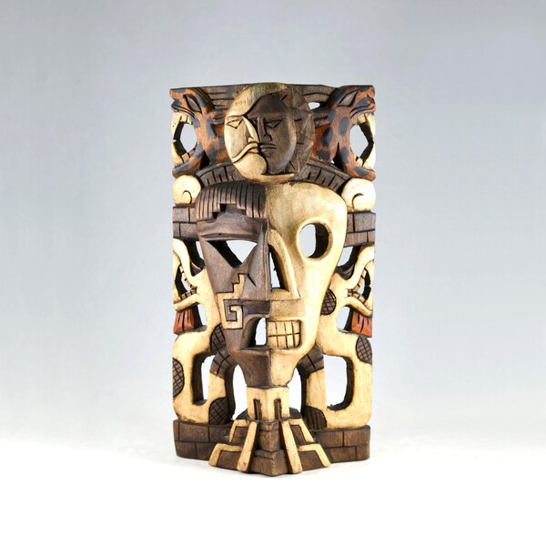 Mayan Mask - Etsy