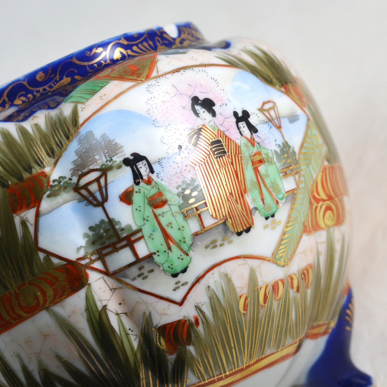 1920s Antique Japanese Kutani Ware Porcelain Melon Shape - Etsy