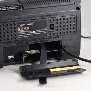 Vintage 1980s Realistic Radio Shack 12-711 AM FM Radio Working - Etsy