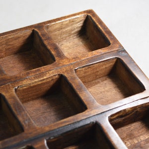 Vintage Rustic Style Farmhouse Decor Handmade Wooden Storage Box With ...