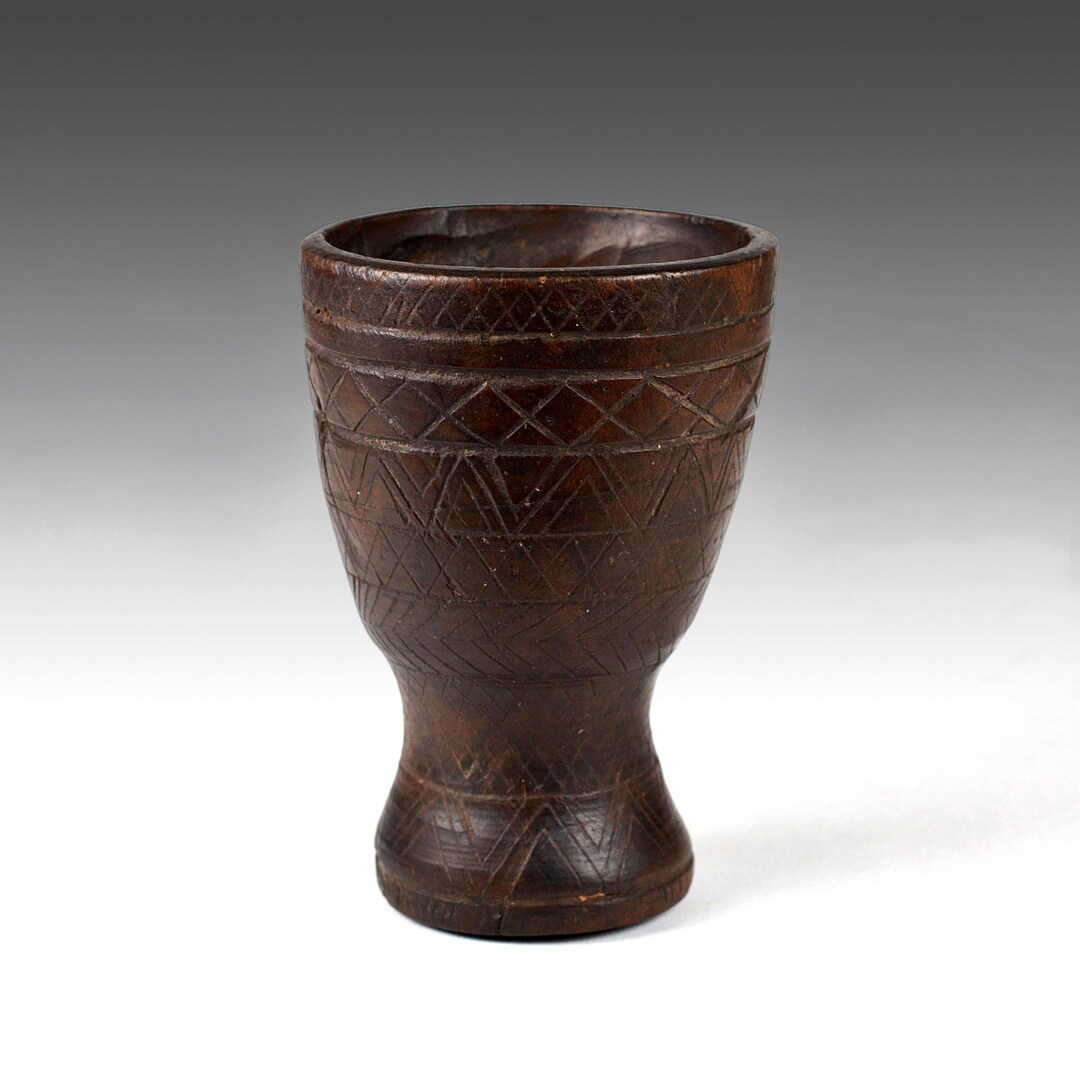Old Central African Folk Art Kuba Tribal Art Hand Carved Hardwood Kuba ...