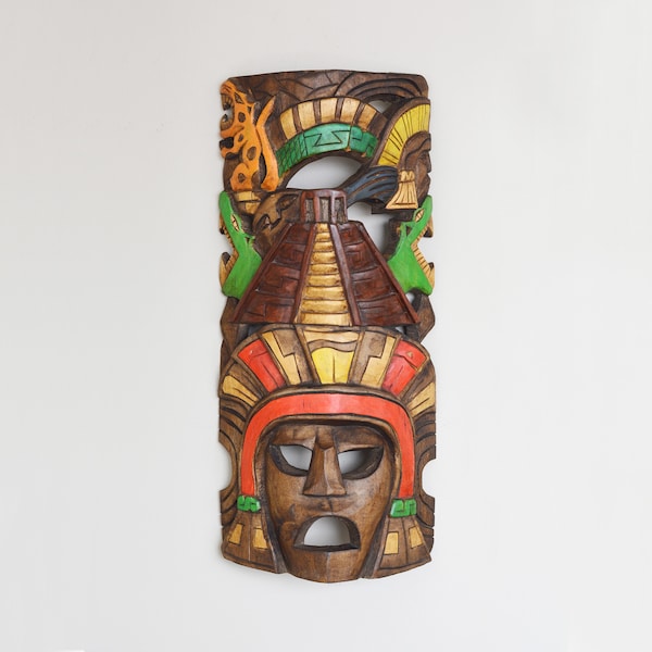 Mayan Mask - Etsy