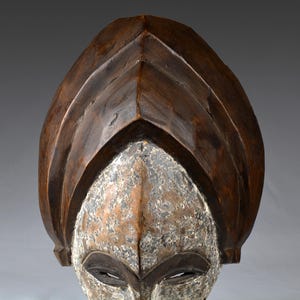 Traditional African Art Gabonese Punu Tribal Art Handmade Ritual ...