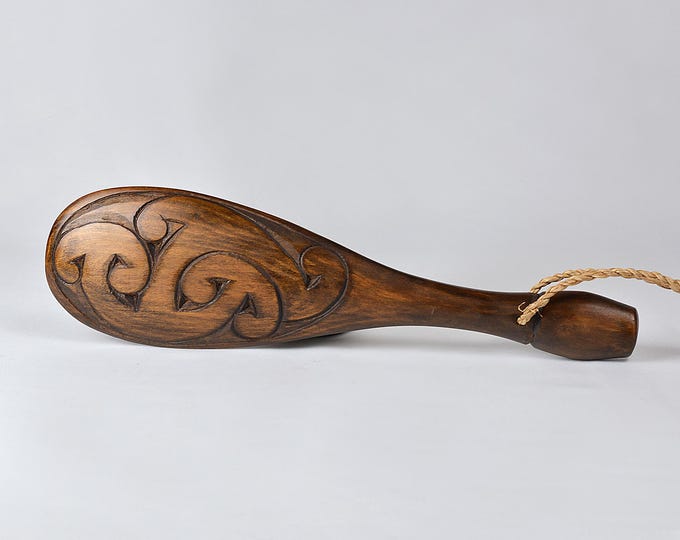 Vintage Oceanic Pacific Islands Polynesian Tribal Art Hand Carved Maori ...