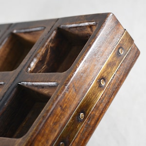 Vintage Rustic Style Farmhouse Decor Handmade Wooden Storage Box With ...